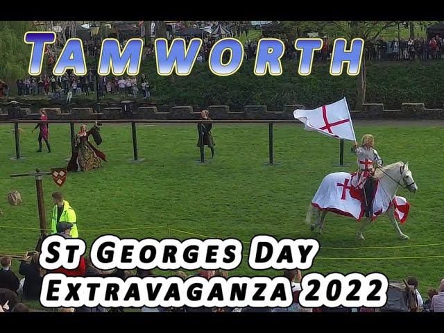 Tamworth St George's day. [Тамворт. День Св. Георгия. Англия] 23.04.2022