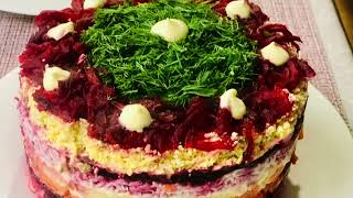 Селедка под шубой. Удивите своих гостей необычной подачей.