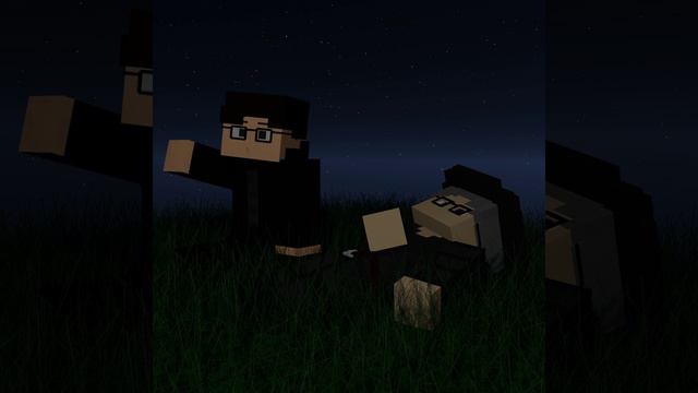 У нас палатку украли|CubeGame|Blender #minecraft #blender #майнкрафт