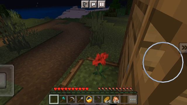 я нашёл новую деревню Minecraft Pocket Edition