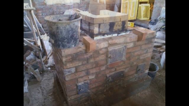 Отопительная печь на даче своими руками. Heating stove in the country with their