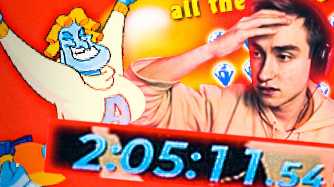 ЛЕГЕНДАРНЫЙ РАН Аладдин [speedrun] [Rus] PS1 100% 2:05:11| Суперген