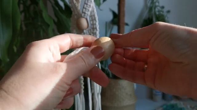 Макраме кашпо для цветов своими руками видео, macrame plant hanger diy_[360p].mp4