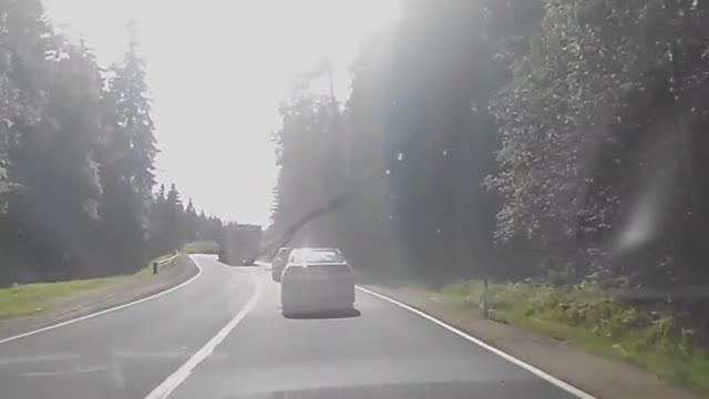 15км сплошной за фурой в Карелии