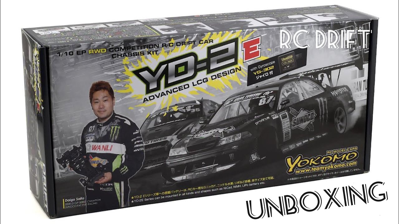 Yokomo YD-2E - первые шаги в RWD drift | rc drift