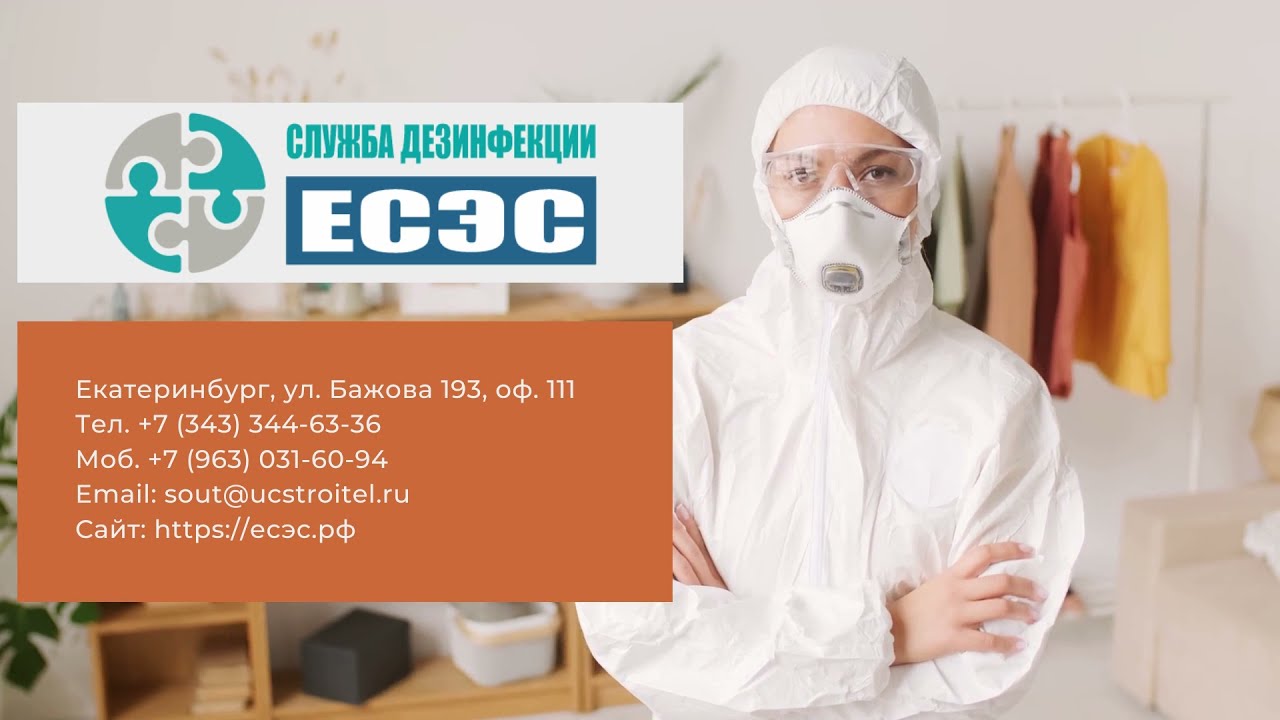 Дезинфекция помещений