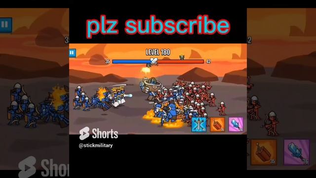 Stick Battle 180 Level