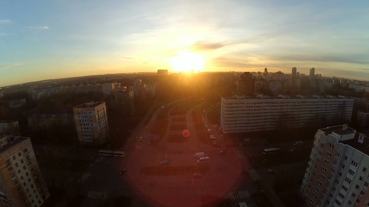 Diatone Roma L4 + Xiaomi Yi. Первый полет. Без обработки