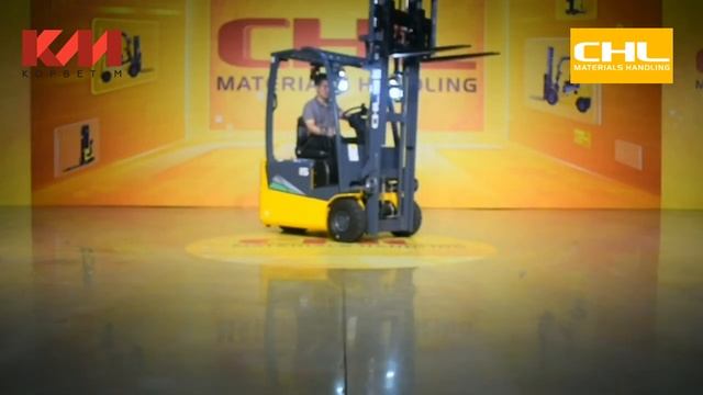Вилочный электропогрузчик CHL 3-х опорный. Компактный, безопасный, эффективный электропогрузчик