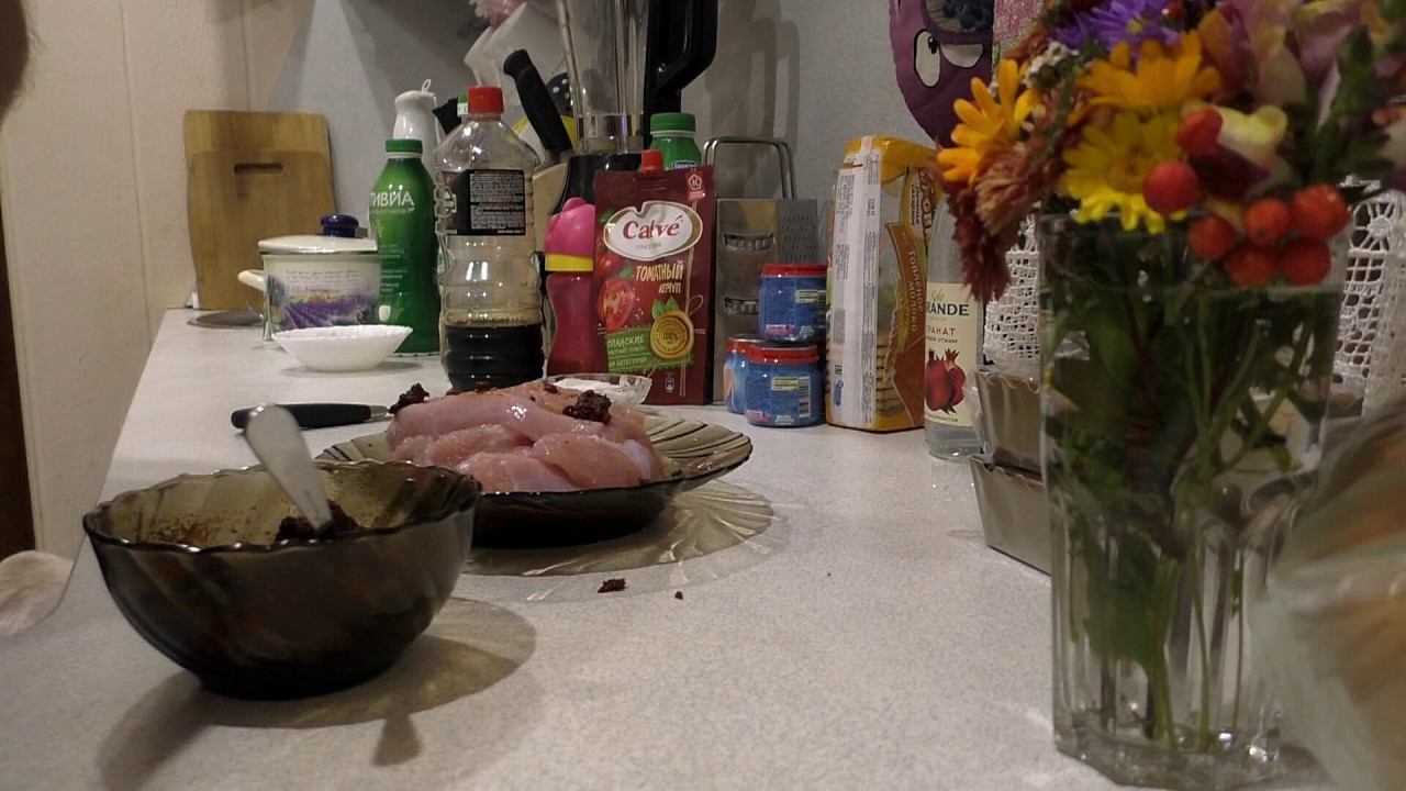 Папа тоже может. Сочная индейка с гарниром./Dad can do it too. Juicy turkey with a side dish.