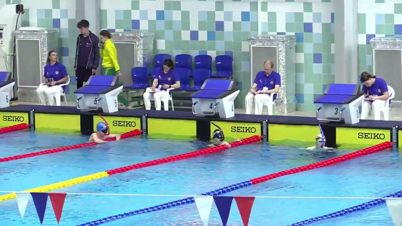 50 м. КУБОК РОССИИ ПО ПОДВОДНОМУ СПОРТУ (плавание в ластах)  2023-02-11. Саратов