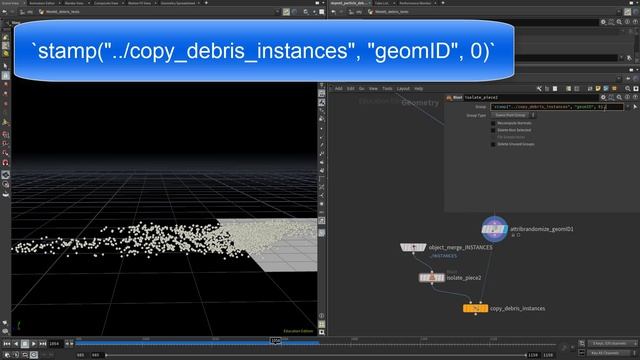 2a RBD Debris Instanced Particles