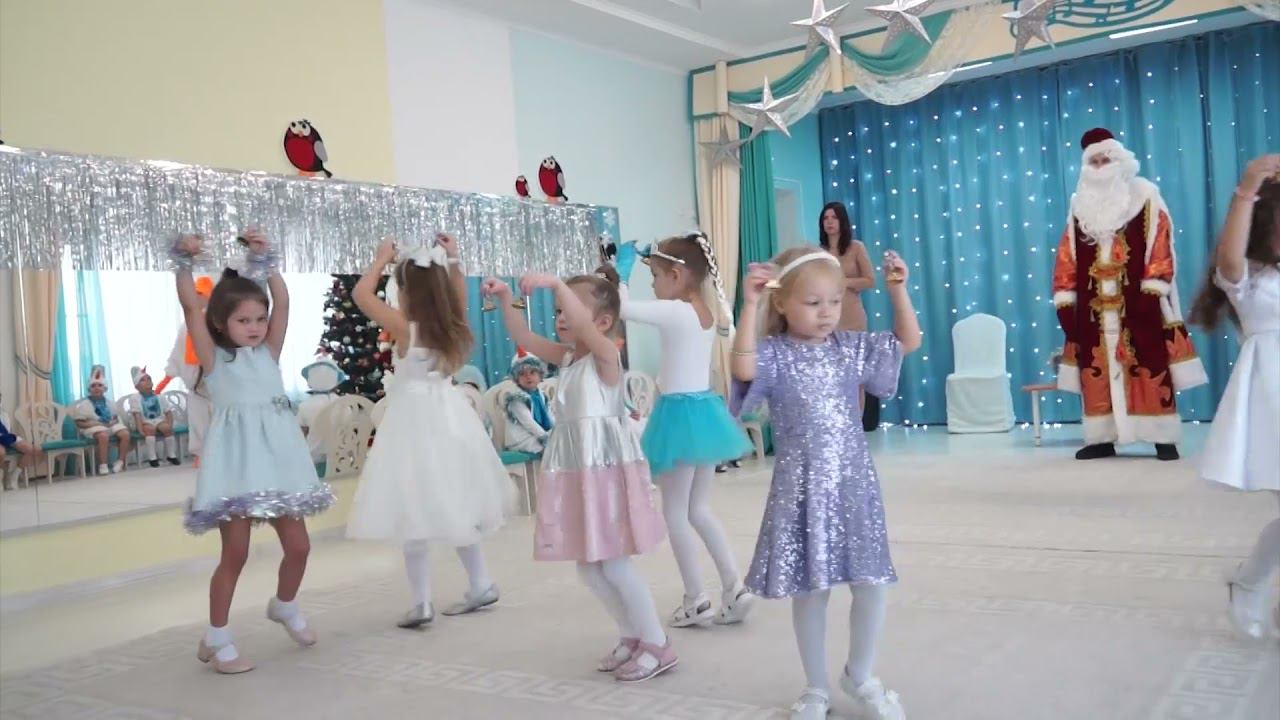 танец льдинок