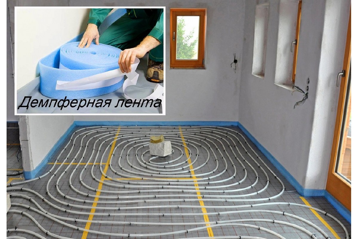 Как сэкономить на демпферной ленте для теплых полов. Сэкономил - заработал