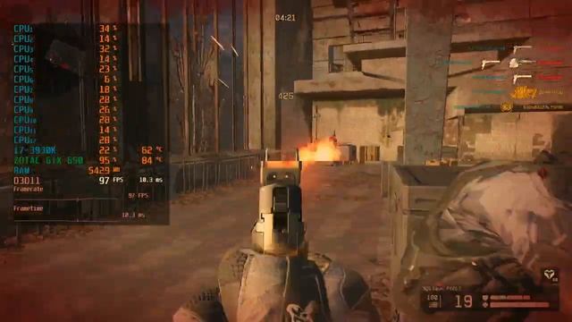 Warface i7 3930K RAM HYPER X 16GB DDR3 1600 ZOTAC GTX 650 2GB LOW SETTINGS