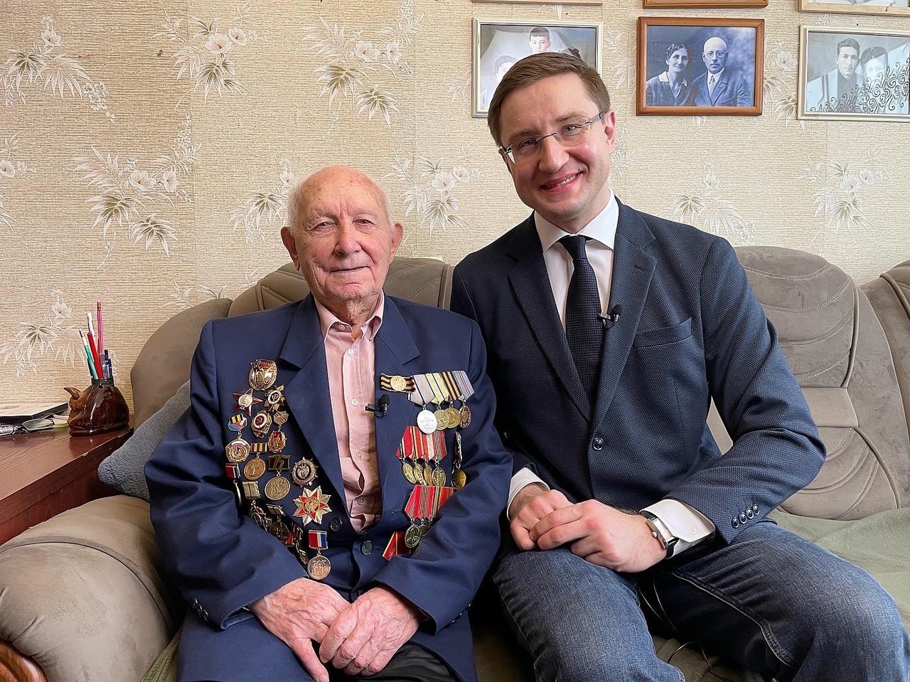 Путь к фильму про ветеранов войны. Съёмка Абрама Израилевича Миркина в городе Орле.