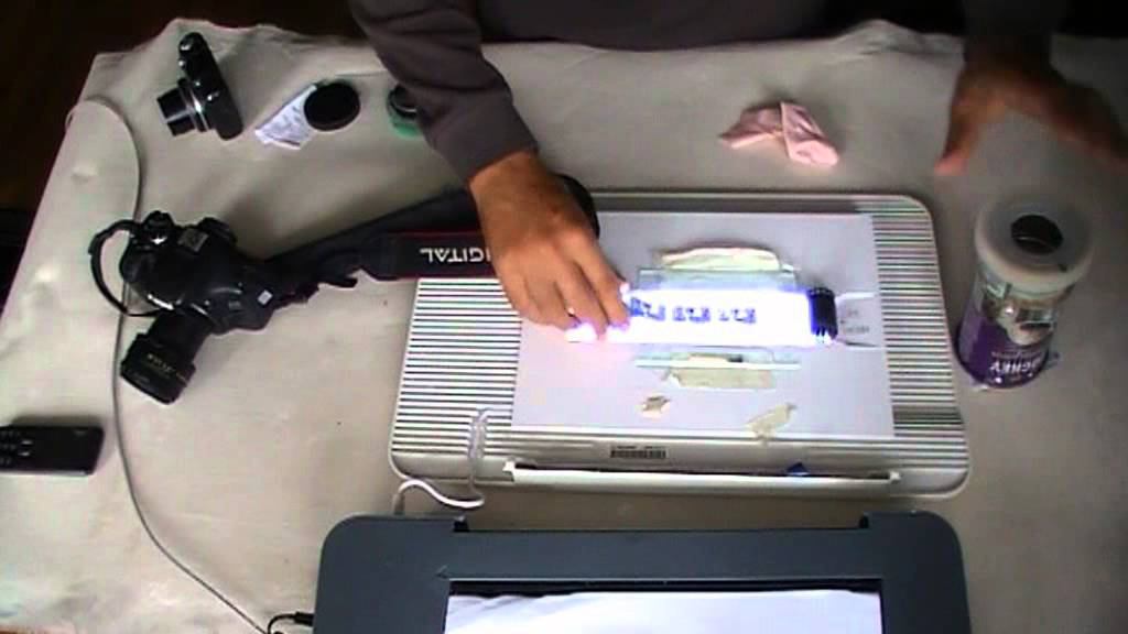 оцифровка фотоплёнки и обработка в позитив