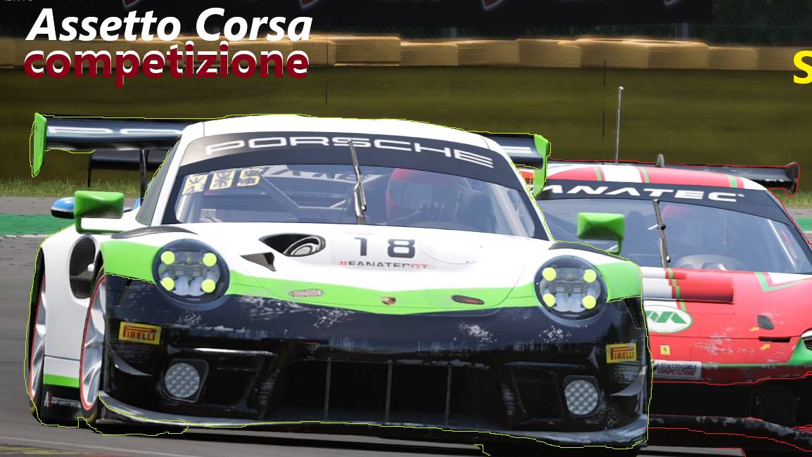 Asseto Corsa Competizioe -  Я В ТОП 10 .  SPA . Не обошлось без столкновений. ( Заметки новичка)