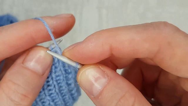 #27 Эластичный край резинки. Вязание спицами