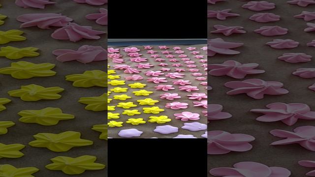 Заготовки из айсинга.