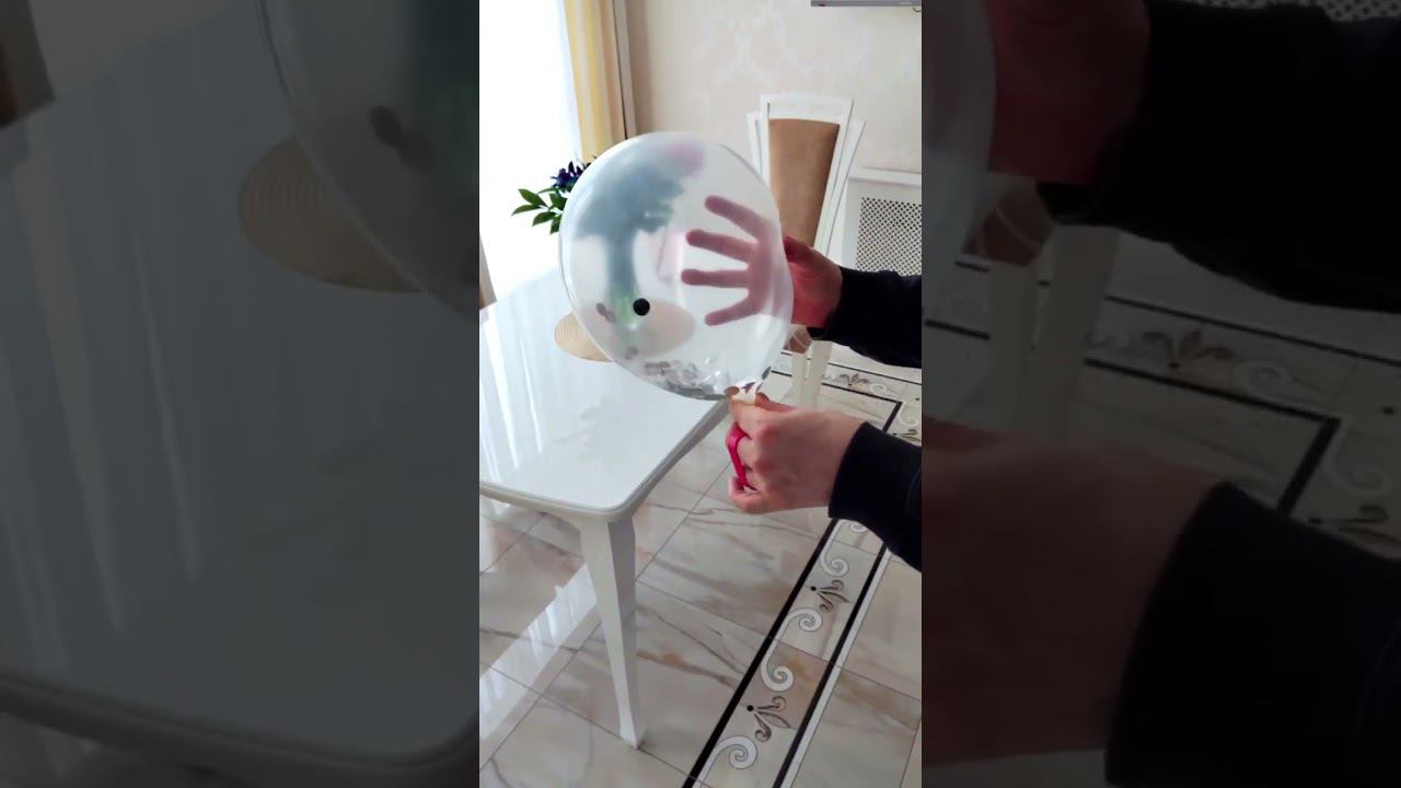 Накачиваем шарик воздухом ч.2