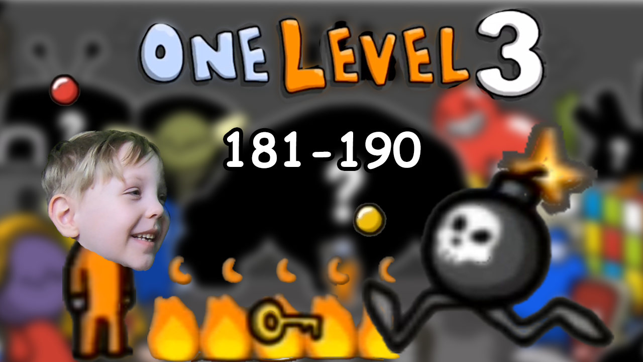#19 Побег из тюрьмы в игре One Level 3! Уровни 181-190
