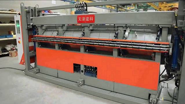 Станок для гибки сетки MB3000-ZFW с двойной гибкой вниз вверх  TJK MACHINERY