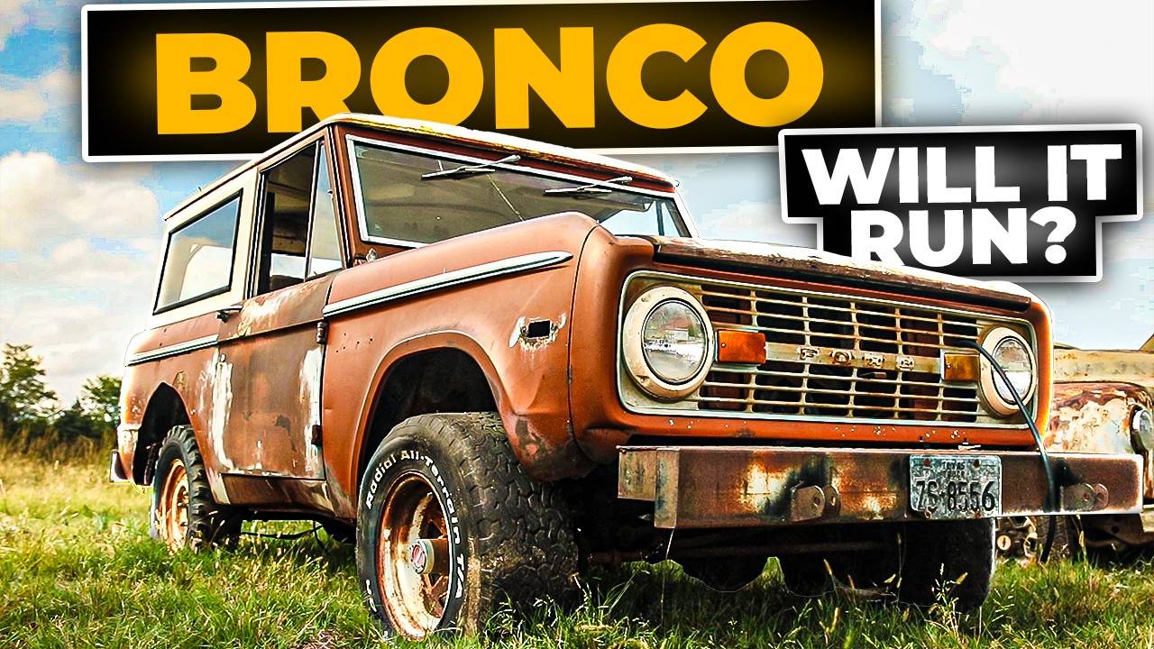 Turnin Rust "Заброшенные" 1974 Форд Бронко/Ford Bronco. Запуск спустя 35лет