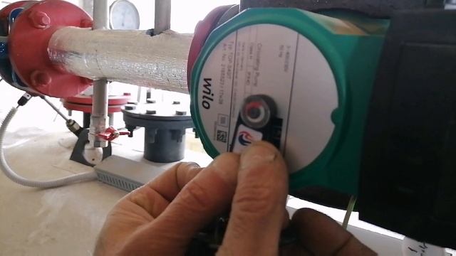 Брелок для проверки направления вращения циркуляционного насоса