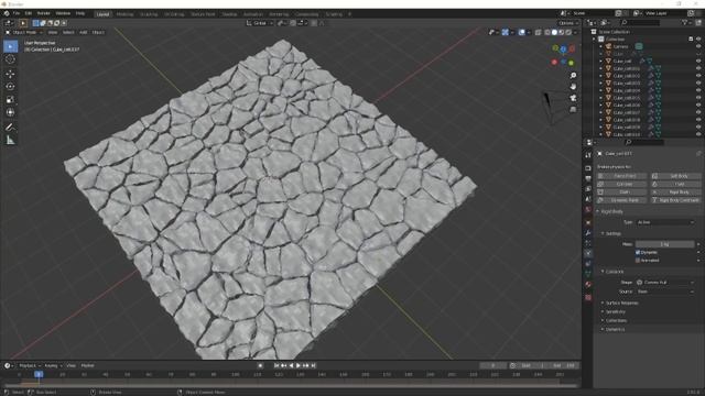 Realistic destruction effects in blender