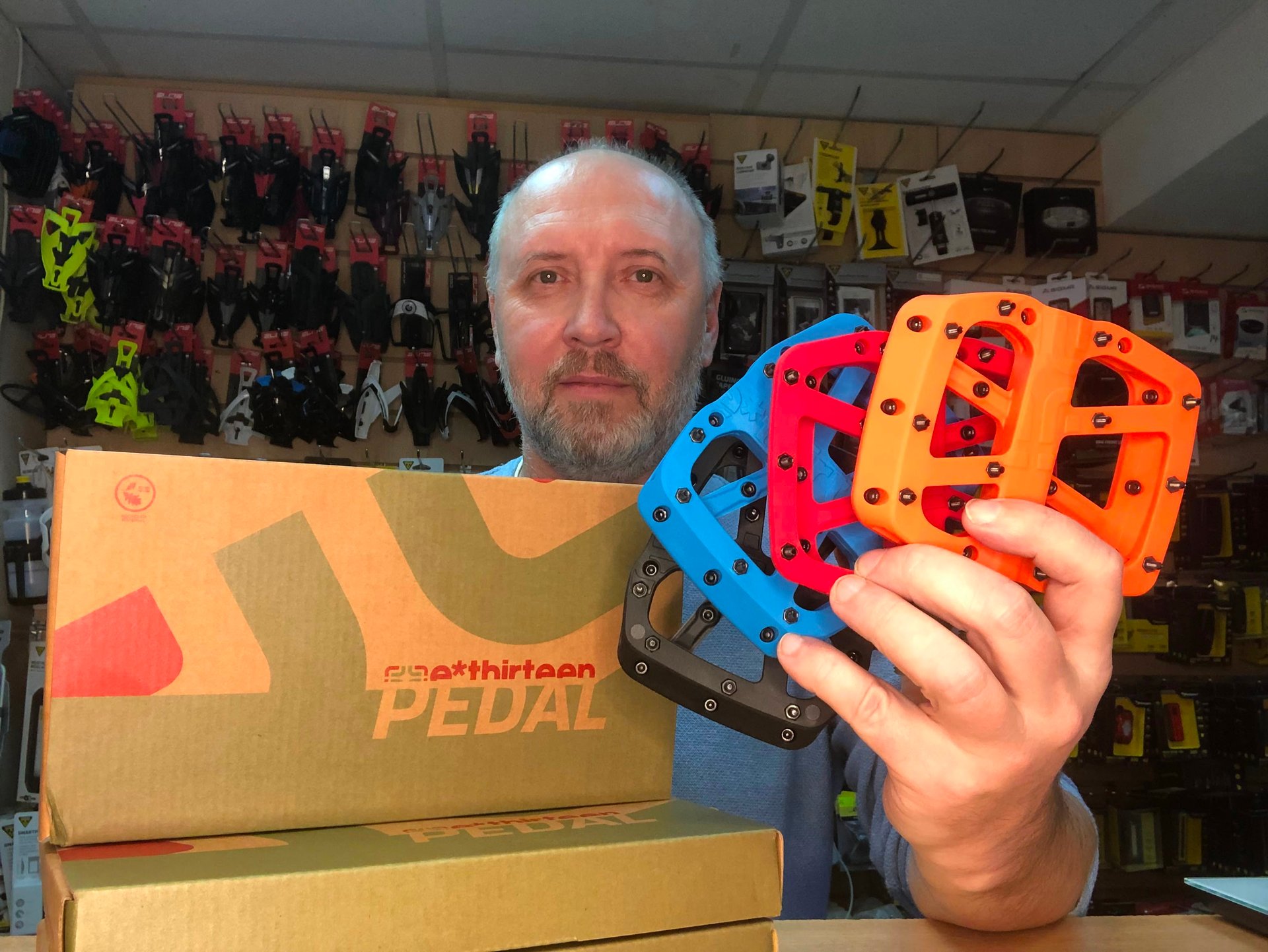 Педали E*Thirteen Base Flat Pedal Composite (PD2USA)