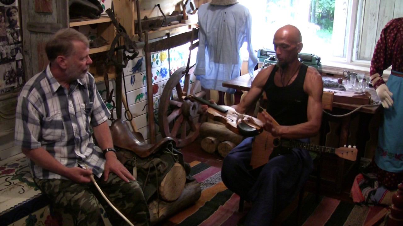 Александр Головин и Максим Гладких. Деревенская скрипка и балалайка.