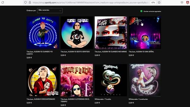 TitoJuanSpotify, Musica y Merchandising