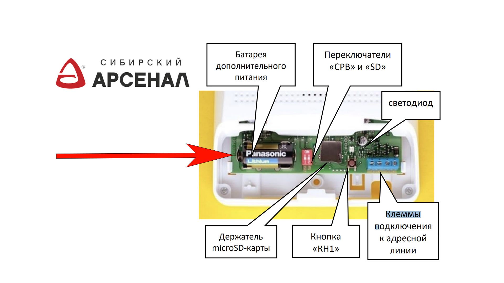 НЕ ЗАБЫВАЙТЕ вынимать изолятор питания!