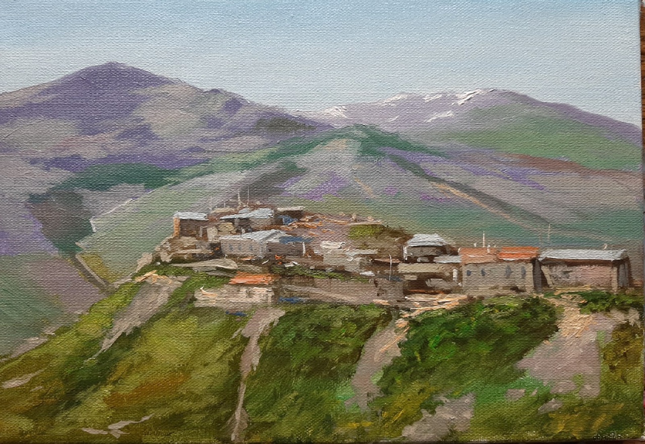 Пейзажи маслом на холсте