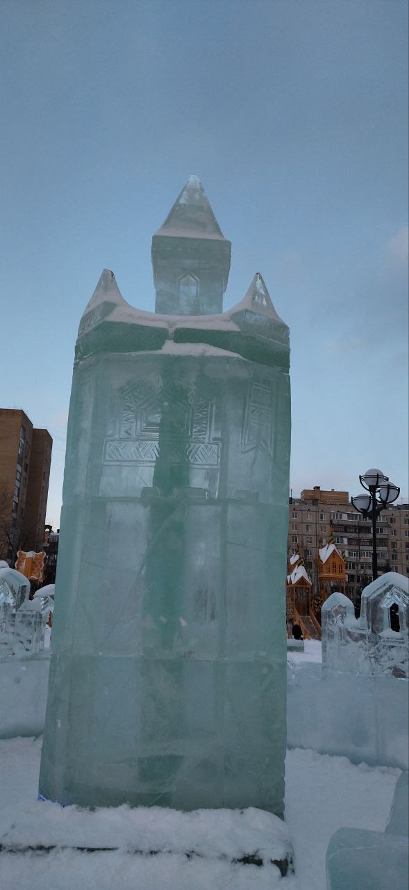Ледяной городок. Тюмень