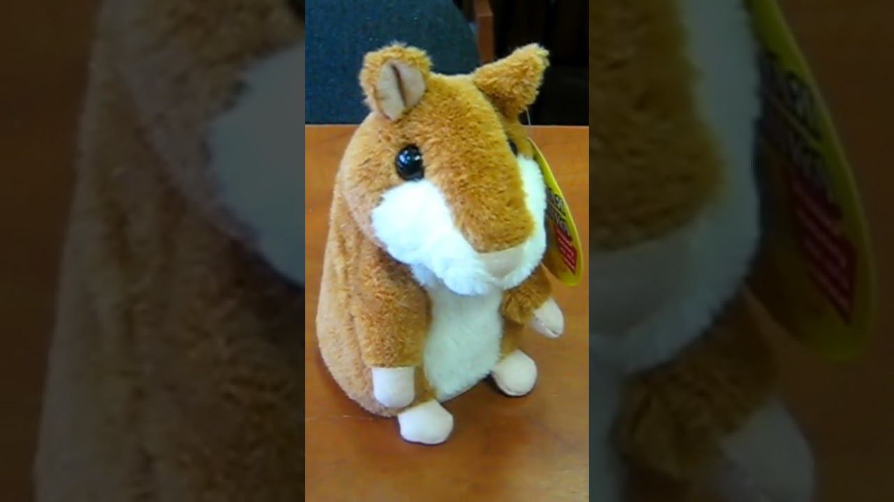 Старая игрушка - разговаривающий хомяк