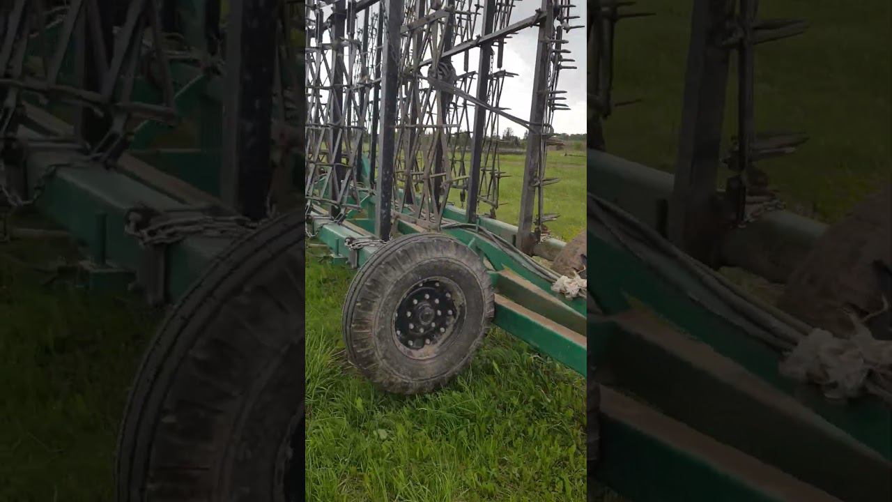 Сцепка зубовых борон СГ 21 , СГ 18 для тракторов #shorts #сцепка #борона #зубоваяборона