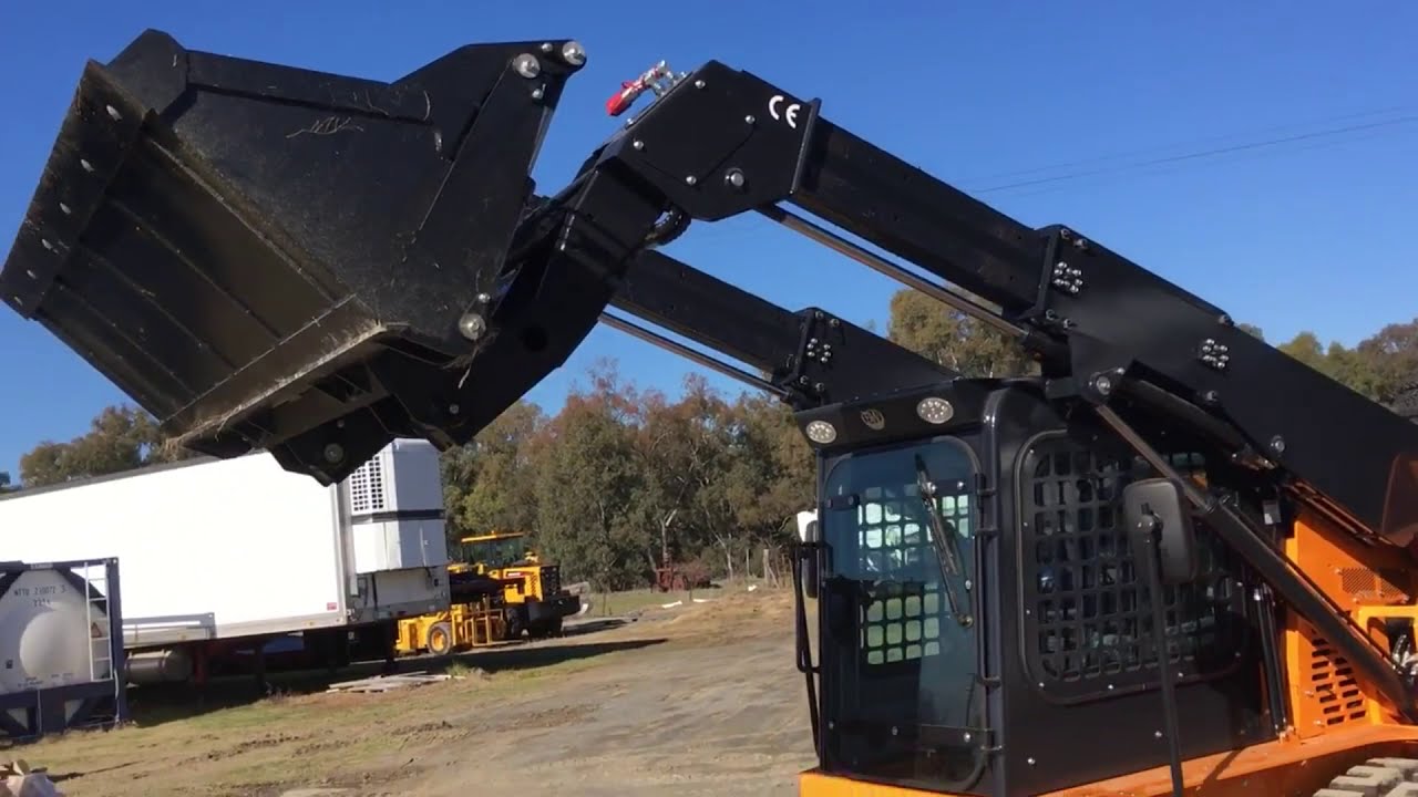 Телескопические минипогрузчики BAWOO - уникальные модели на рынке. Подъем до 4 метров..mp4