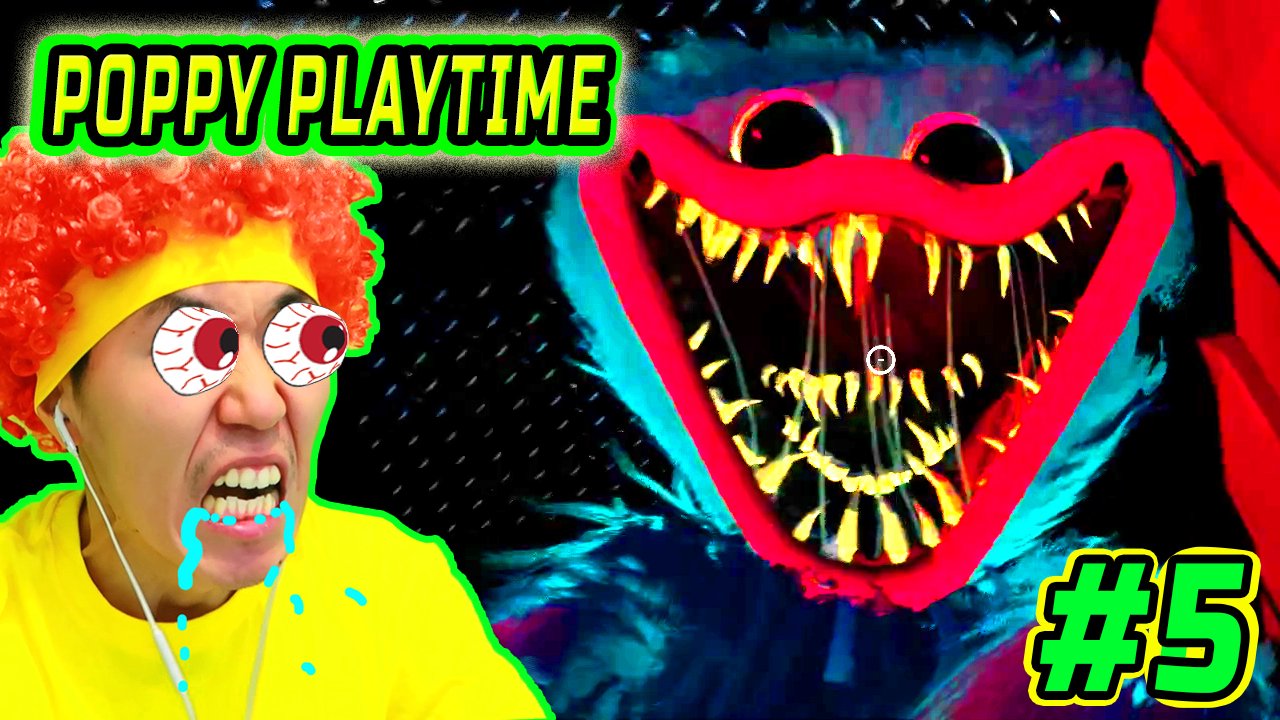 Самая страшная игра 2021 года Poppy Playtime Первая часть Рудольфио