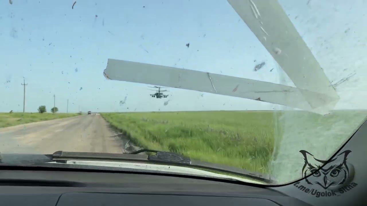 Еще видео Ка-52 на сверхмалой из зоны СВО.