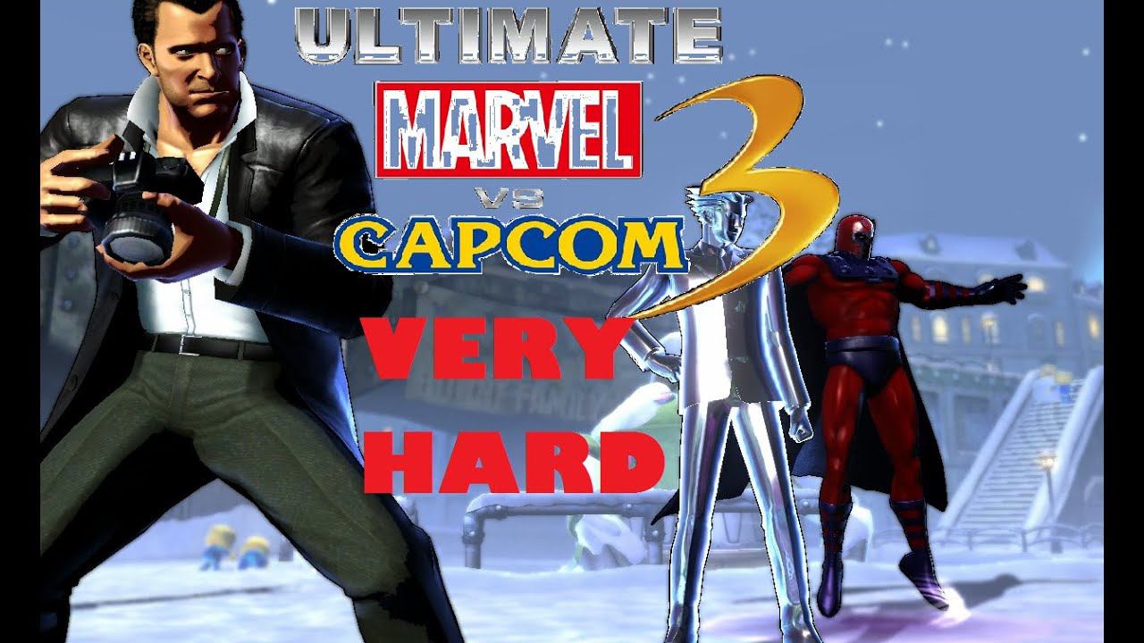 Ultimate Marvel vs. Capcom 3 (PC) Phoenix Wright/Frank West & Magneto Arcade