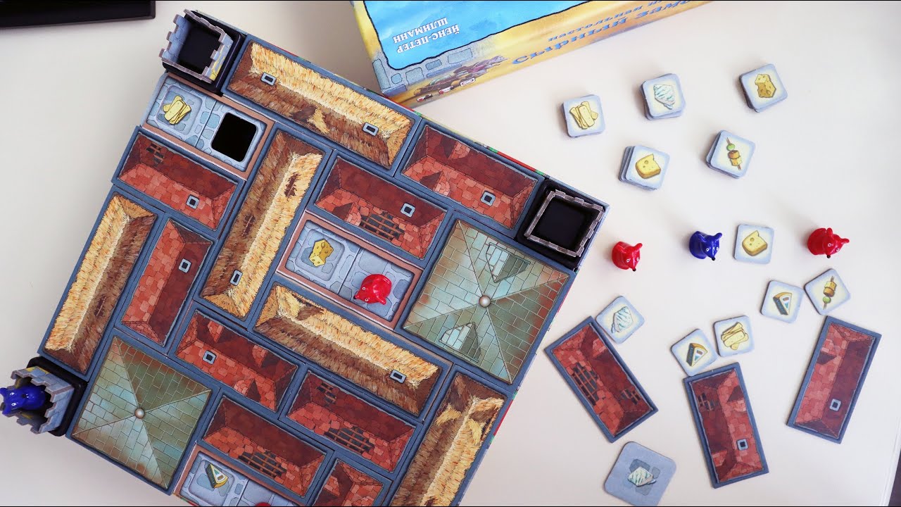 Полный обзор настольной игры "СЫРНЫЙ ЗАМОК"