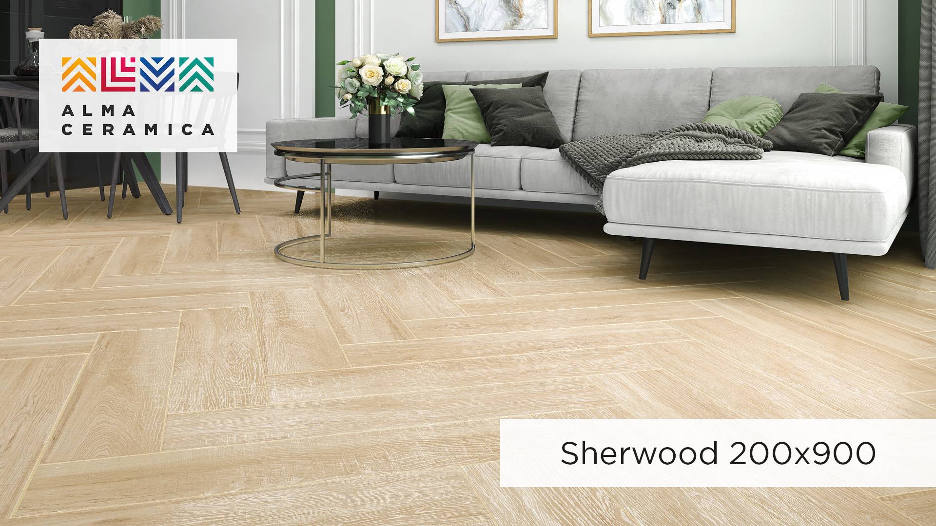 Sherwood — керамогранит от Alma Ceramica