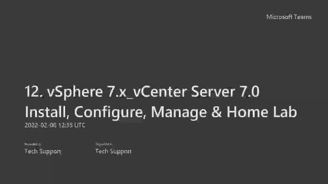 12. Mastering vCenter Server 7.0: Installation, Configuration & Management (ICM) | Log Files | SDDC