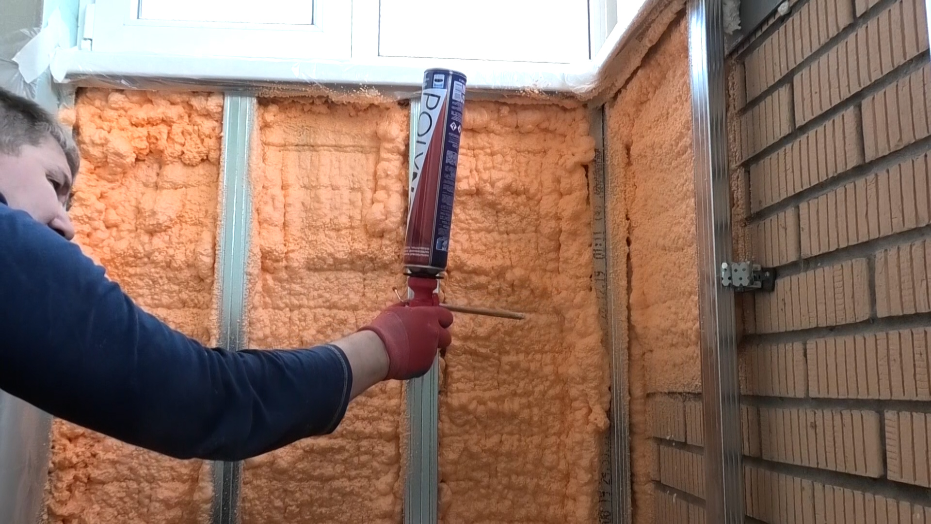 Отделка лоджии.