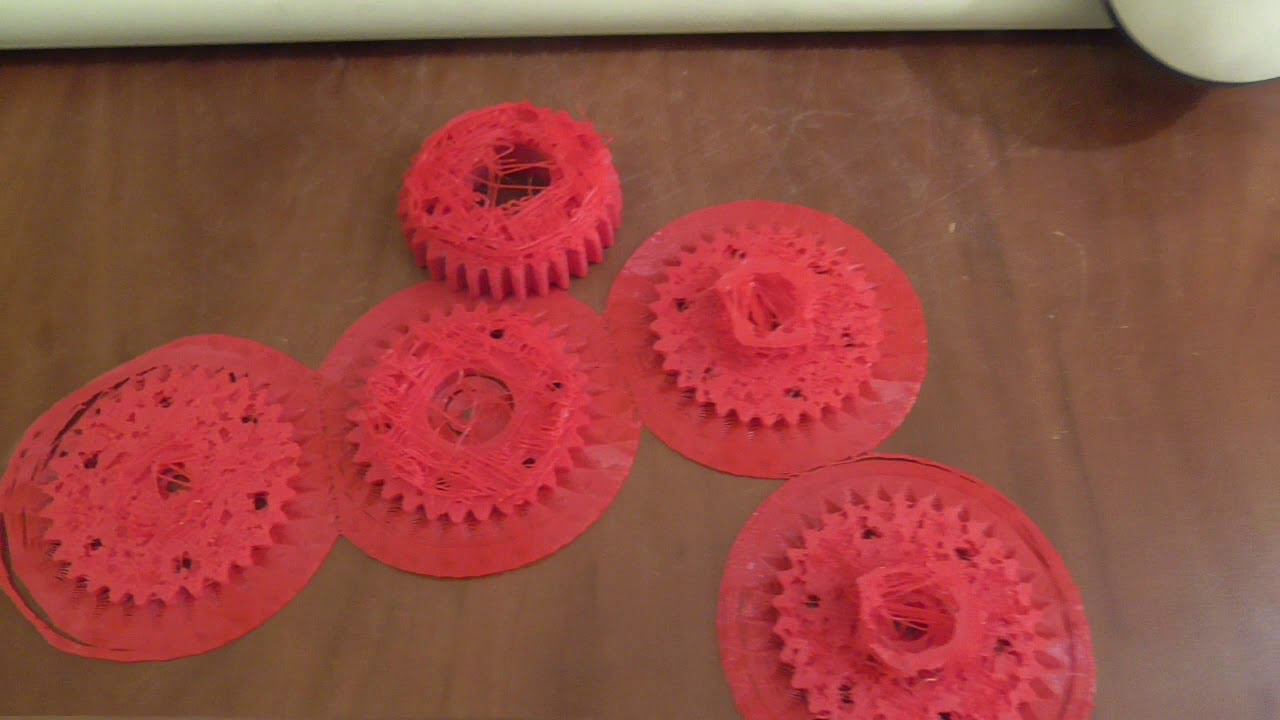 3Д принтер запорол шестерёнки