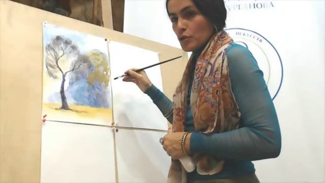 Занятие живописью (акварель) МД 21 октября 2020 г..mp4