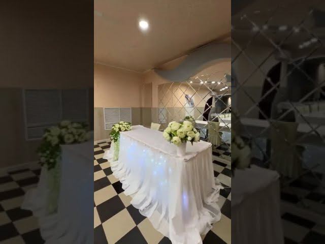 Портфолио банкетного зала "Бада Бум" в Энгельсе 2023 - видео с небольшой свадьбы №1