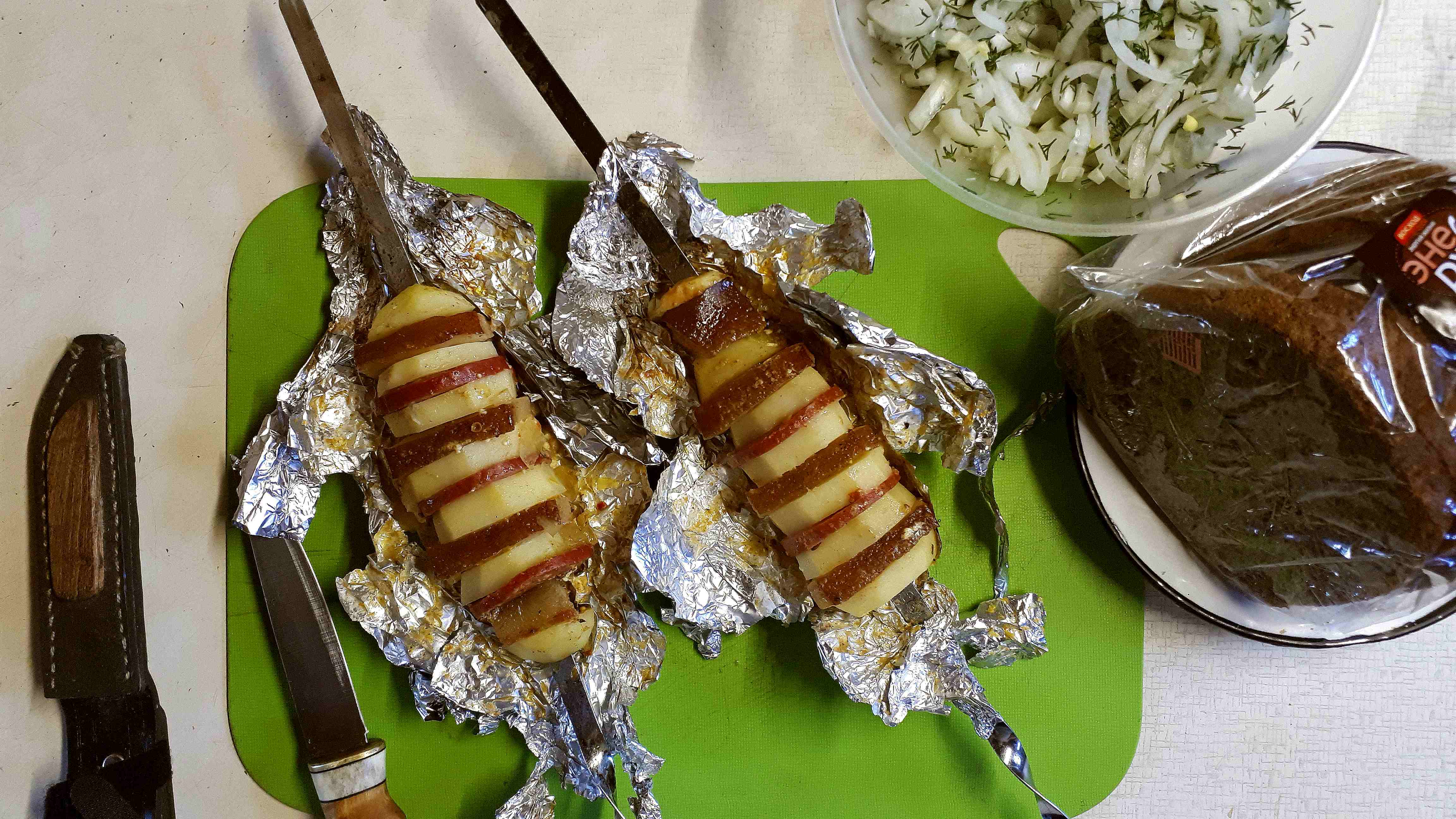 Кавказское блюдо с Русским акцентом. Кебаб по Сибирски.